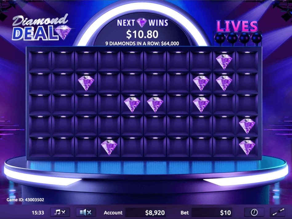 Diamond Deal Online Slot by Gamevy - Neonslots